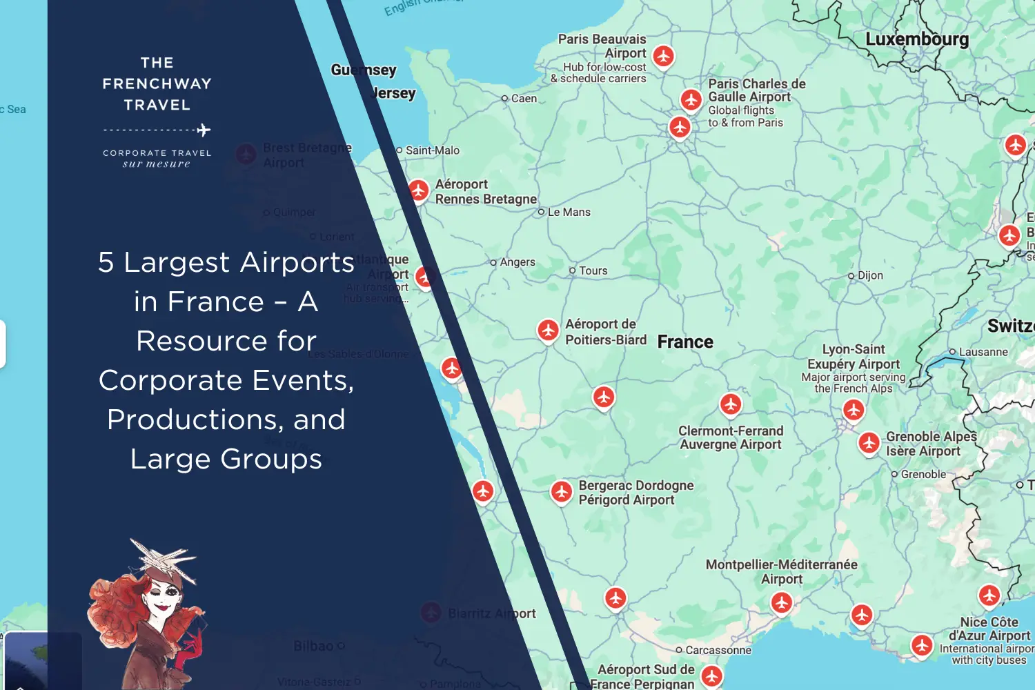 5 Largest Airports in France - Travel to France - Frenchway Travel